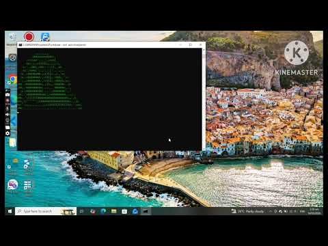 Dancing Parrot in Command Prompt 🦜💻 #shorts