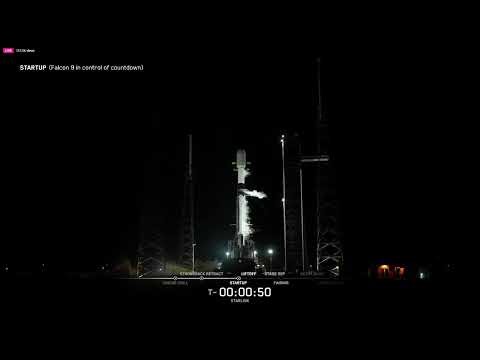 LIVE: SpaceX to launch Falcon 9 rocket with 29 Starlink satellites