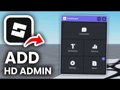 How To Add HD Admin In Roblox Studio - Full Guide