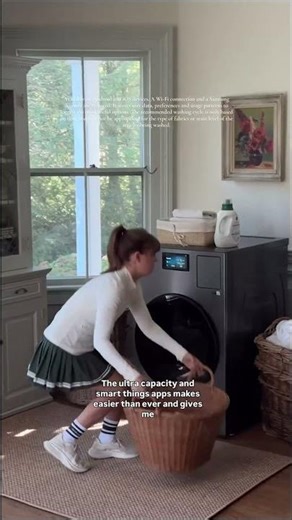 @jennycipoletti installed the Bespoke AI Laundry Combo™, and it’s a game changer.
