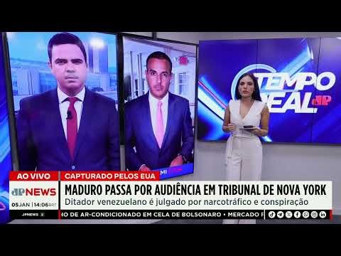 Nicolás Maduro passa por audiência em Nova York após ser capturado pelos EUA | TEMPO REAL