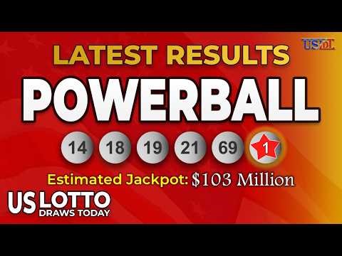 Powerball Results Today – Latest Winning Numbers for Wednesday, March 18, 2026