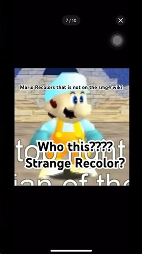 I Smg4 Mario Recolors #smg4 #shortsfeed #smg4mario #memes