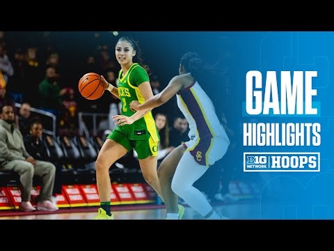 Oregon at USC | HIGHLIGHTS | Big Ten Women's Basketball | 01/06/2026