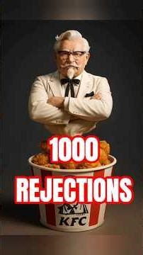 The 1000 Rejections That Built KFC #kfcstory #colonelsandersstory #entrepreneurshipmotivation