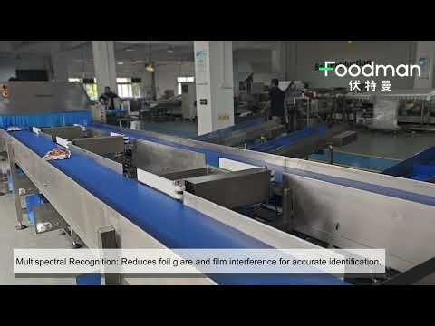 AI Vision Sorting for Mixed Food Packaging | Foodman Sorting System