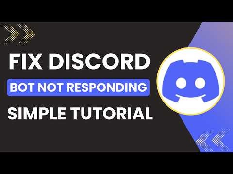How To Fix Discord Bot Not Responding