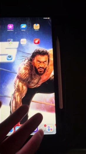 Checking software update on iPad