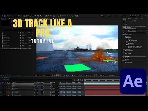 3D Camera Tracking in After Effects — Track Like a Pro (Beginner to Advanced)