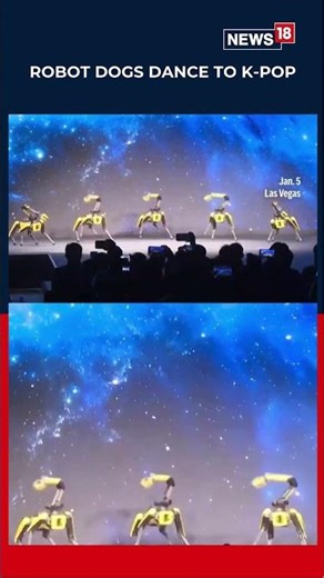 Robot dogs dancing to K-pop and first public appearance of Boston Dynamics’ Atlas robot | N18G