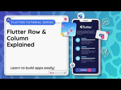 Flutter Row & Column Explained | Layout Masterclass (MainAxis & CrossAxis Full Guide)