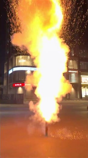 Pink Sky Shot #fireworks #pyro #skyshot #crackers