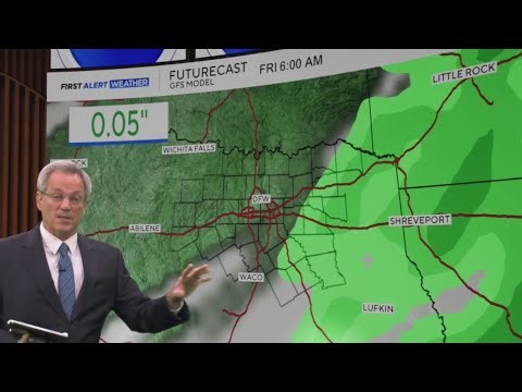 Mild weather continues in North Texas, rain chances ahead