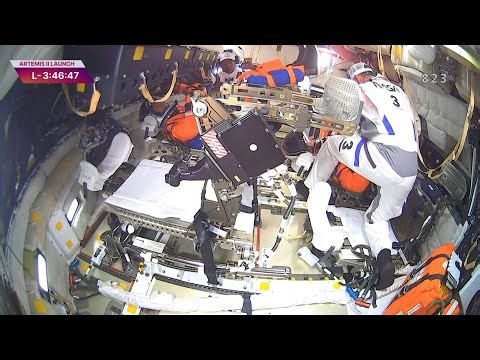 Artemis II crew board Orion capsule as they embark on trip around the Moon | AFP