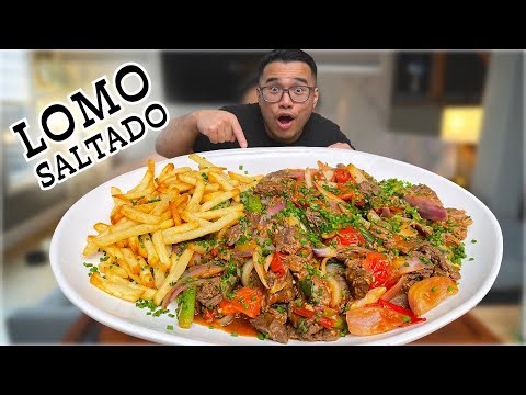 LOMO SALTADO - Traditional Peruvian Steak & Fries