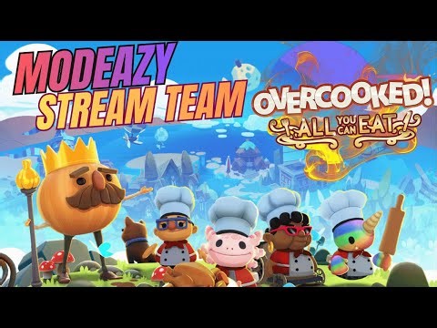 Overcooked All You Can Eat w/ Calconn and rconn002 #cooking #chaotic #overcooked