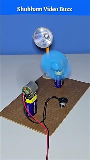 Science project for class 7th students working model ll made a double fan science project class 7th