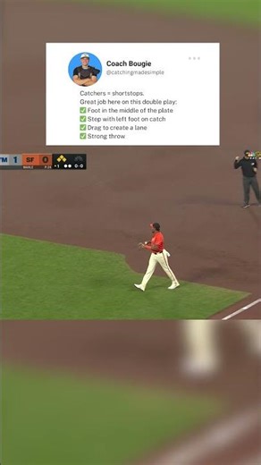 Shortstops make for great catchers... 💯 #baseball #softball #catchingdrills