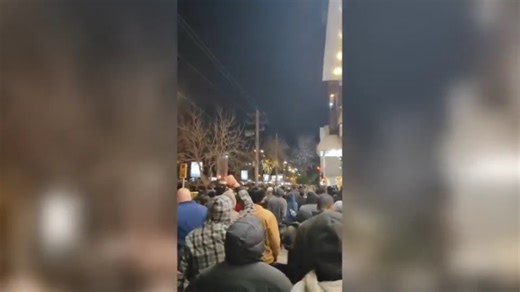 Dozens of protesters take to the streets across Iran on Friday