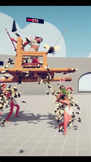 ALL UNITS BLOOD SUCKED BY FLIES 6 #tabs #totallyaccuratebattlesimulator #shorts