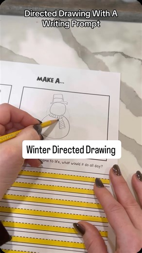 𝚃𝚑𝚎 𝙼𝚊𝚐𝚒𝚌 🐞𝚃 𝙱𝚞𝚐 on Instagram: "☃️Our Winter Directed Drawings has 10 different winter pictures for your kids to draw and then a writing activity for them to do. 🤩This packet is included in our membership!!! Interested in the packet? Comment SNOW below and I’ll send you the link. #tptsale #sale #pedsot #ot #schoolbasedot homeschoolingideas teachers"
