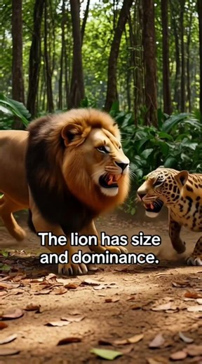 Lion vs Jaguar-Ultimate Big Cat Battle💥#lion #jaguar #bigcats #wildanimals #apexpredator #nature