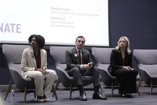 Inside the 2026 Student Senate student body officer debate