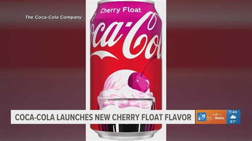Coca-Cola launches new cherry float flavor