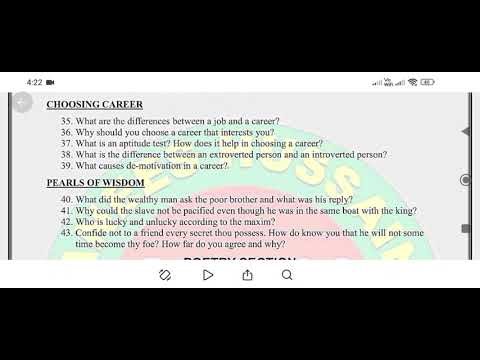 Class 11 English Commerce | Anees Hussain | Preparation Paper | Sindh Text Board | ‪@CSC1232‬