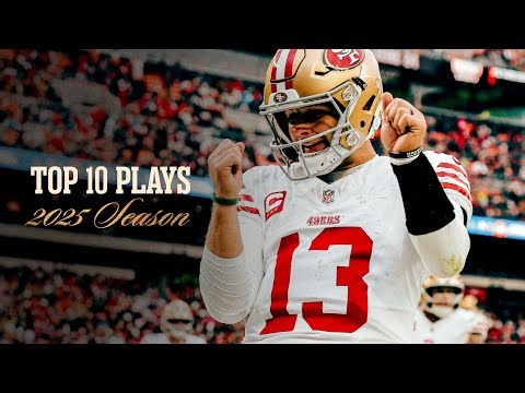 49ers Top 10 Plays from 2025 Season