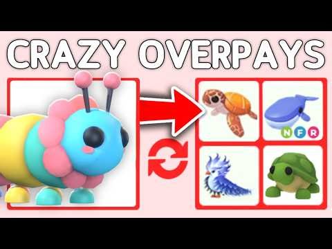 Trading GUMBALL CATERPILLAR Makes You RICH In Adopt Me!