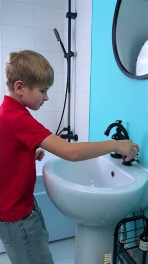 Step by Step! 🧼✨ Hand-Washing Routine for Kids! 😲