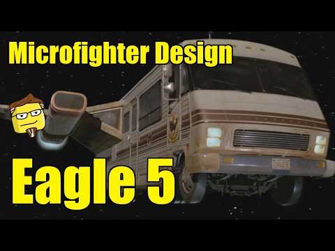 LEGO MOCrofighter Designs - Eagle 5 from Spaceballs
