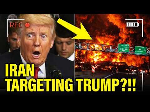 Trump PANICS as IRAN THREATENS his LIFE in War…