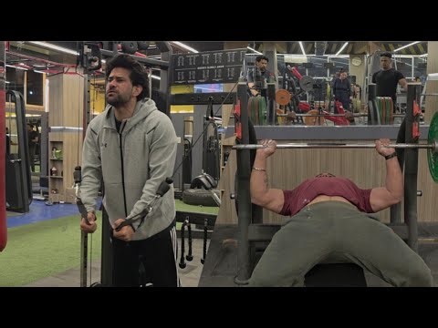 Vlog 30 | Started Push pull leg Workout in cart 💪 👌 Hard challenge 365 days #gym #viral #challenge