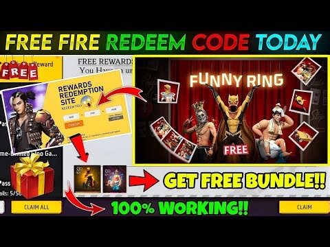 😱 FREE FIRE FUNNY RING BUNDLE 💥 | 100% WORKING REDEEM CODE TODAY 🔥