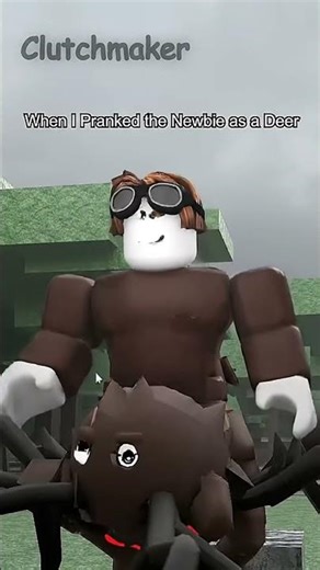 " I pranked a newbie as a disguised deer #roblox #rainbowfriends #robloxedit #memes #vrchat #funny