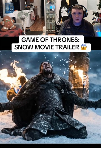 GAME OF THRONES: SNOW MOVIE TRAILER 😱 #fyp #gameofthrones #trailer #viral #trending