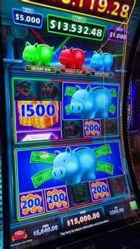 Bringing Home the BACON on Piggy Bankin Break In! #slots #casino #vegas