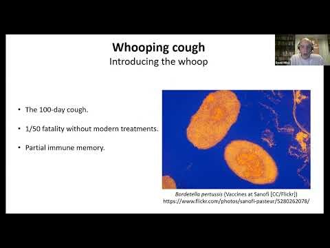 Whooping cough vaccines a century of good science and bad, Dr David Miles