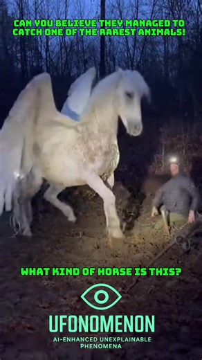 Pegasus: The Mythical Beast Captured