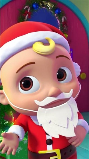 Meet the REAL Santa! 🎅 CoComelon Christmas Adventures With JJ #kidssongs #shorts