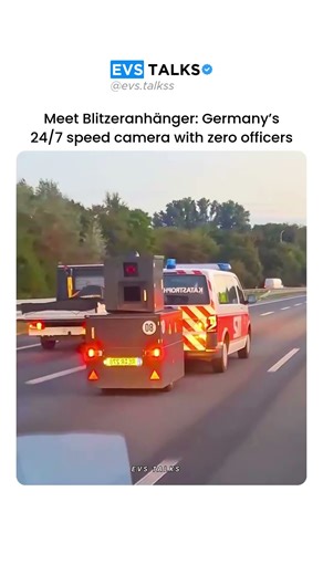 Germany’s Smart Speed Camera Needs No Police 🤯🇩🇪 | Blitzeranhänger