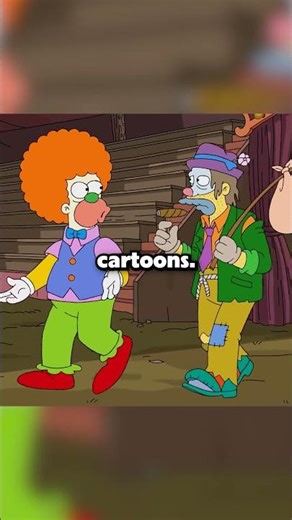 Krusty Becomes A Real Clown | The Simpsons | #shorts