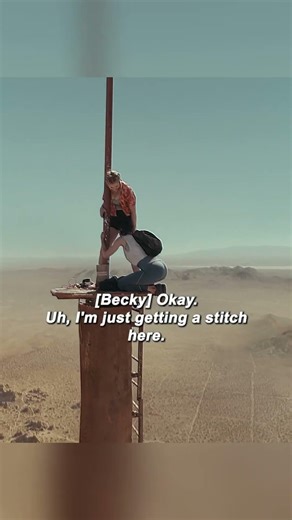 Stranded at 2,000 Feet – The Ladder Breaks and the Nightmare Begins 😱📡 | Fall (2022)