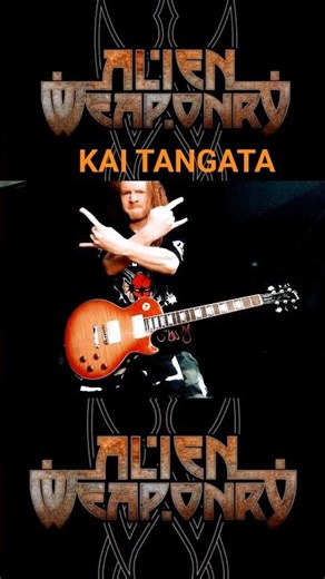 ALIEN WEAPONRY - Kai Tangata (Guitar Cover Short) #alienweaponry #kaitangata #guitarcover #metal