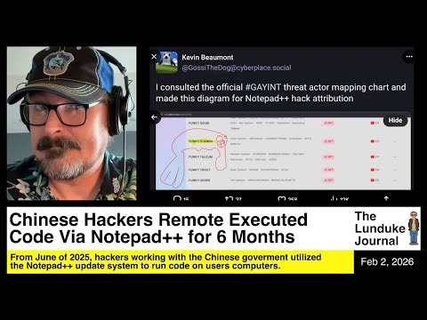 Chinese Hackers Remote Executed Code Via Notepad++ for 6 Months