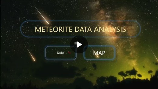 Power BI Meteorite Landings Analysis with NASA Data | Duggempudi Yashwanth Reddy posted on the topic | LinkedIn