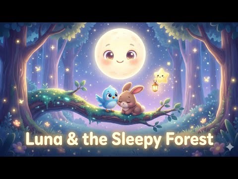 Magical Bedtime Story for Kids | Luna and the Sleepy Forest | Sleep Story