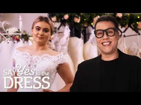 Gok Wan Designs Bride's One-Of-A-Kind Custom Gown | Say Yes To The Dress Lancashire